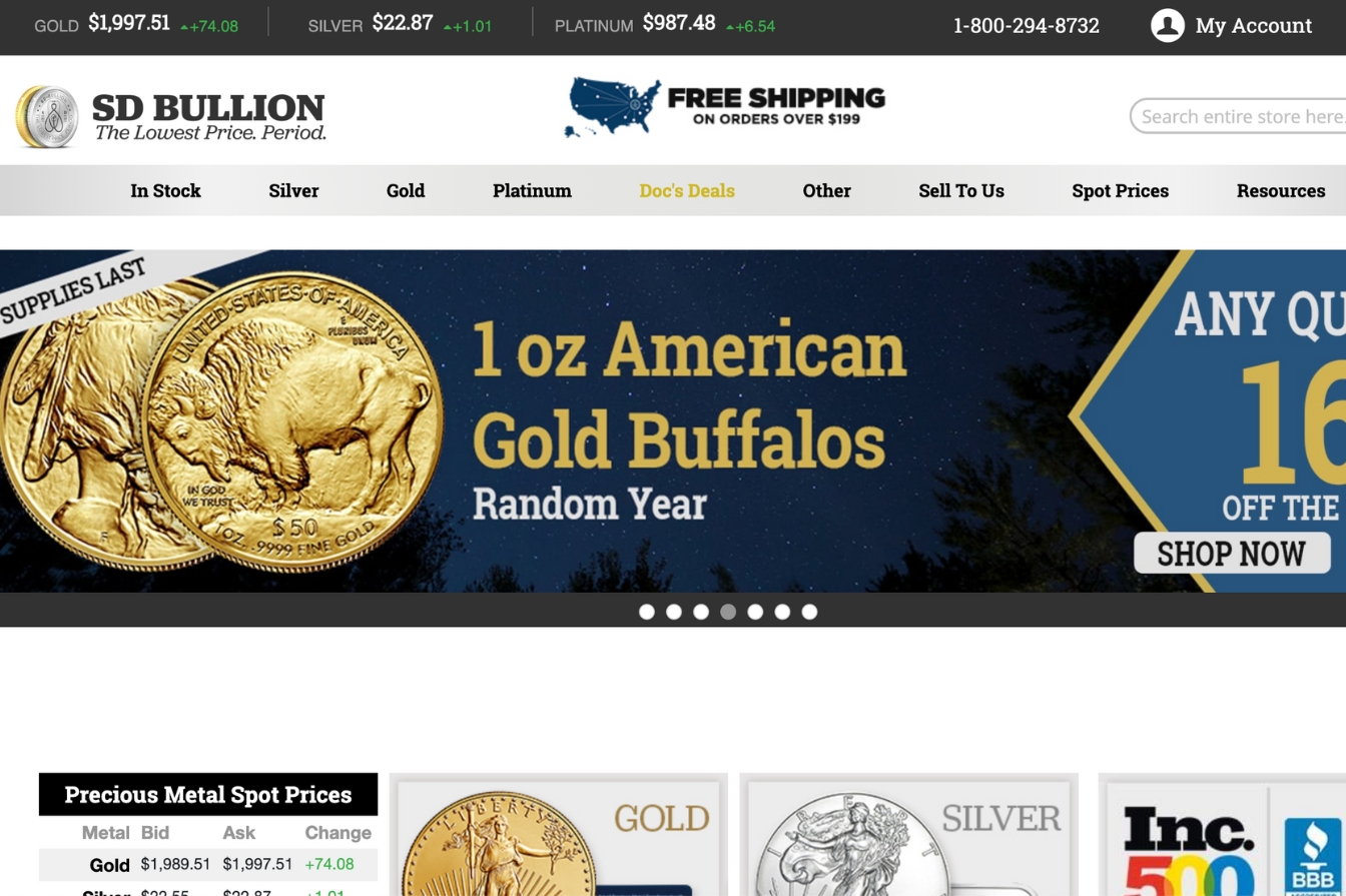 8 Best Online Gold Dealers for Investors in 2025